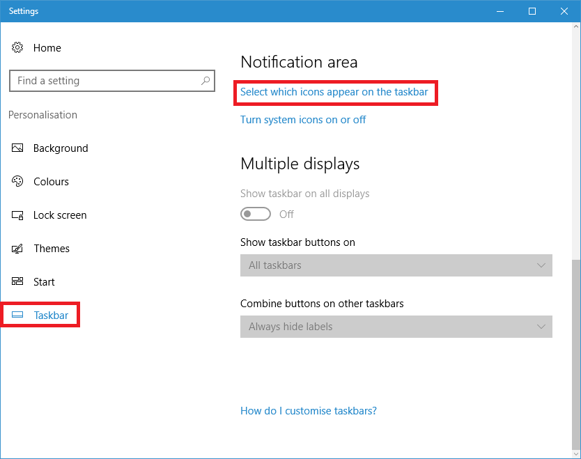 Disable Action Center / Notification Icon On Windows 10 - Matthew Hill